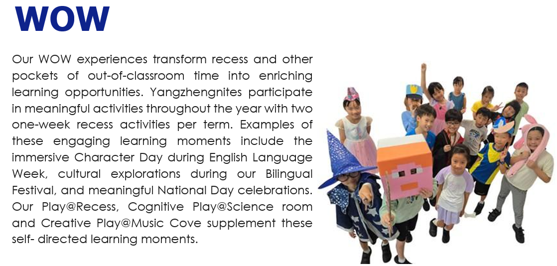 The 3Ws: Our Signature Learning Experience